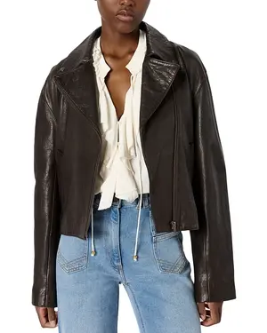 Gerard Darel Nina Leather Jacket