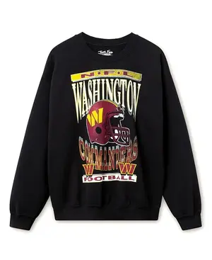 Junk Food Clothing Nfl Crew Fleece - Washington Commanders
