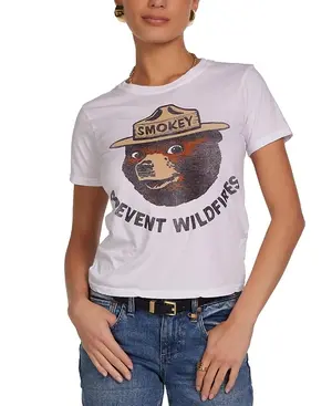 Lauren Moshi Ursula Smokey Bear Graphic Tee