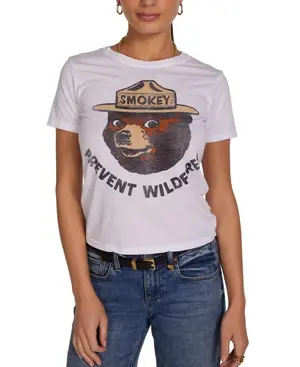 Lauren Moshi Ursula Smokey Bear Graphic Tee
