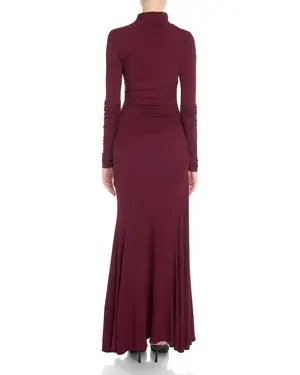 Tove Africa Maxi Dress - Claret