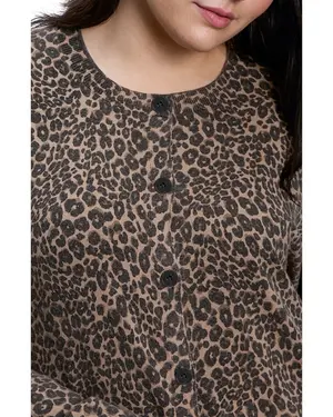 Sanctuary Leopard Print Cardigan