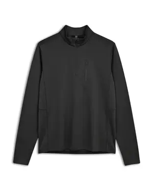 Ten Thousand Overzip Mock Neck Sweatshirt - Black