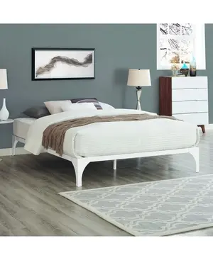 MODWAY Ollie Bed Frame - Full - White