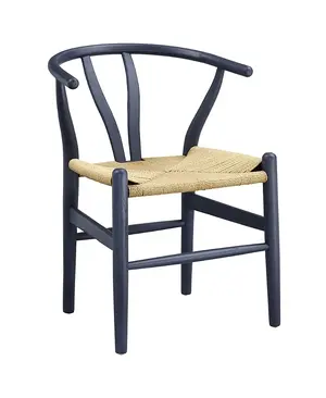 MODWAY Amish 29 Wood Dining Chair - Midnight