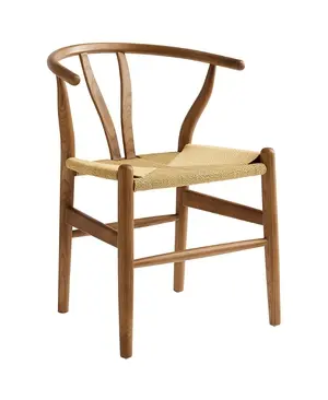 MODWAY Amish 29 Wood Dining Chair Walnut