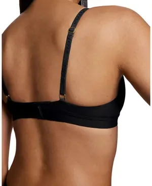 Pepper Supima Cotton Lift Up Bra - Black