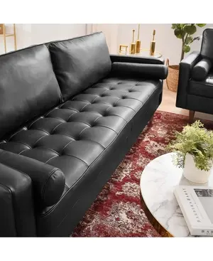 MODWAY Valour 81 Leather Sofa