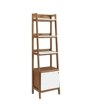 MODWAY Bixby 21 Bookshelf - Walnut White