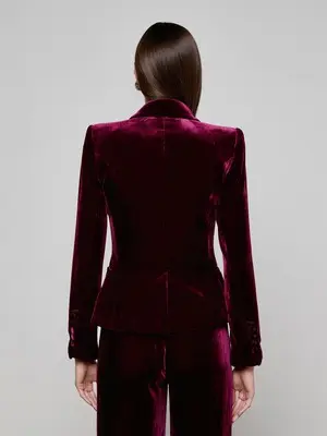 L'Agence Marie Velvet Blazer