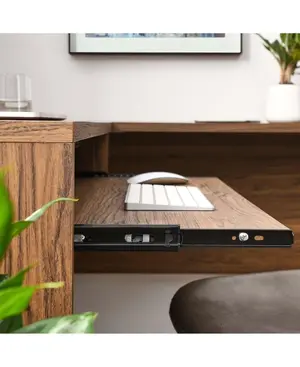 MODWAY Venture L-shaped Wood Office Desk