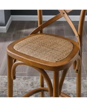 MODWAY Gear Bar Stool - Walnut