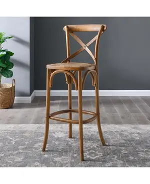 MODWAY Gear Bar Stool - Walnut
