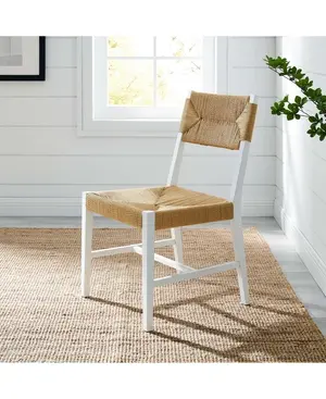 MODWAY Bodie Wood Dining Chair - White And Natural