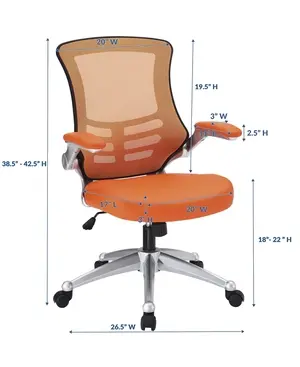 MODWAY Attainment Office Chair - Orange