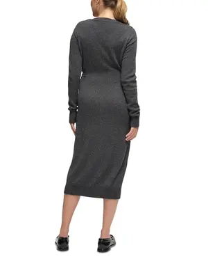INGRID & ISABEL V-neck Sweater Maternity Dress