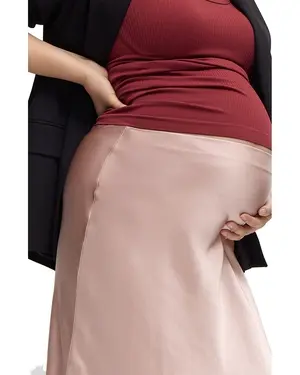 INGRID & ISABEL Bias Cut Maternity Skirt