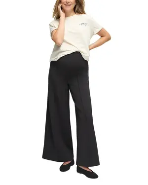 INGRID & ISABEL Ponte Flare Leg Maternity Pants