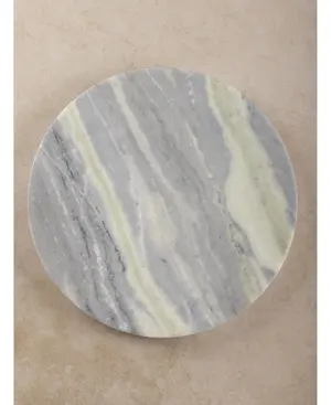 GAURI KOHLI Ikoy Green Onyx Tray Large