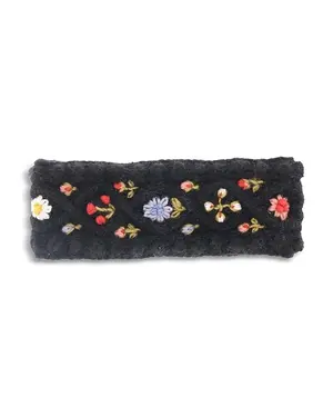 FRENCH KNOT Tilly Headband - Black