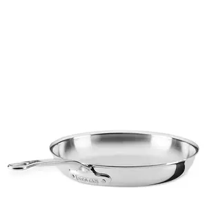 HESTAN Probond Luxe 11 Professional Clad Stainless Steel Skillet - Silver