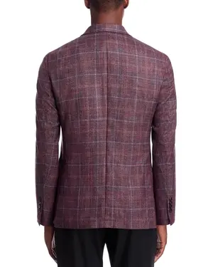 Peter Millar Crown Crafted Claren Plaid Tailored Fit Soft Sport Coat