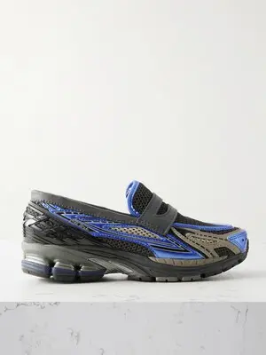 NEW BALANCE 1906l Leather And Rubber-trimmed Mesh Slip-on Sneakers - Multi