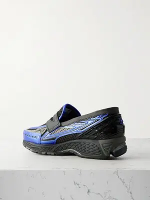 NEW BALANCE 1906l Leather And Rubber-trimmed Mesh Slip-on Sneakers - Multi