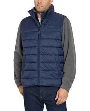 Izod Quilted Outerwear For Men