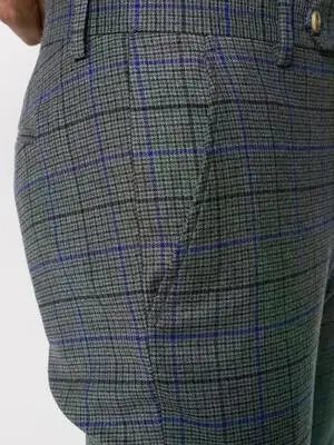 ENTRE AMIS Slim-fit Checked Trousers