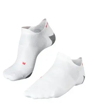 Falke Ru5 Race Invisible Running Socks - White-mix
