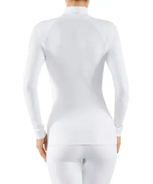Falke Maximum Warm Turtleneck Base Layer Top - White