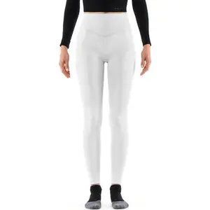 Falke Maximum Warm Long Baselayer Bottom - White