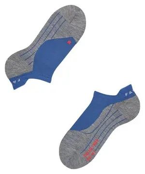 Falke Ru4 Endurance No Show Running Socks - Athletic Blue
