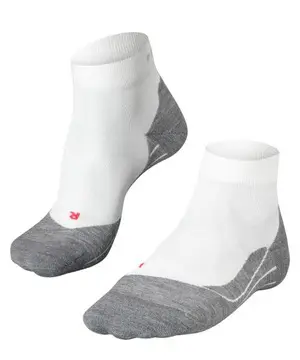 Falke Ru4 Endurance Short Ankle Socks - White-mix