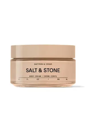 SALT & STONE Bergamot Hinoki Body Cream - Saffron & Cedar