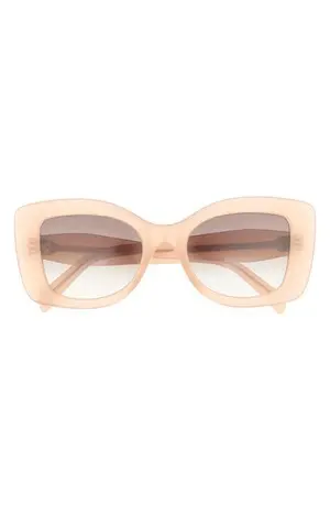 Celine 3 Dots Butterfly Sunglasses - Shiny Pink/gradient Brown