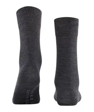 Falke Sensitive Berlin Crew Socks - Anthracite Melange