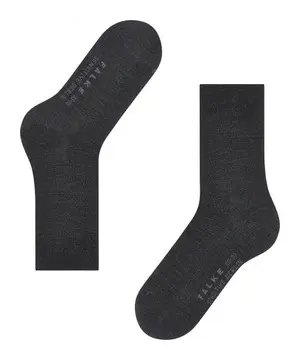 Falke Sensitive Berlin Crew Socks - Anthracite Melange