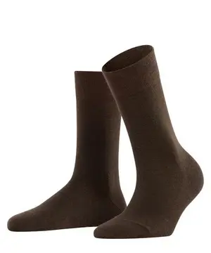 Falke Sensitive Berlin Crew Socks Dark Brown