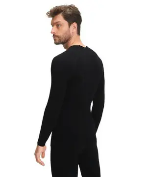 Falke Maximum Warm Base Layer Top - Black
