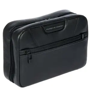 Porsche Design Roadster Leather Evo Washbag - Black