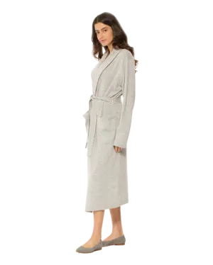 MONTICELLI CASHMERE Pure Cashmere Knit Robe