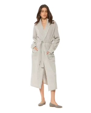 MONTICELLI CASHMERE Pure Cashmere Knit Robe