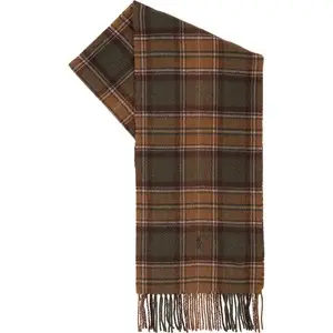 Polo Ralph Lauren Recycled Classic Plaid Scarf - Brown Multi