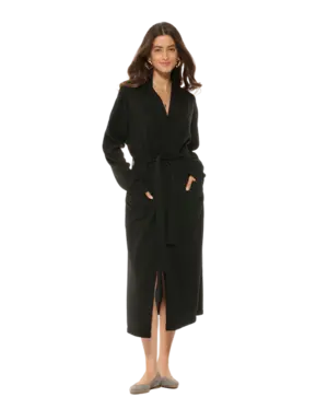 MONTICELLI CASHMERE Pure Cashmere Knit Robe