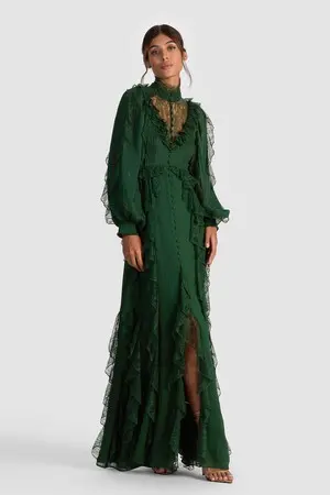 ALICE + OLIVIA Elea Maxi Dress