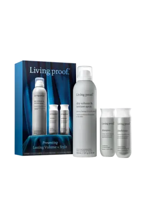Living Proof Lasting Volume + Style Holiday Kit - Aqua