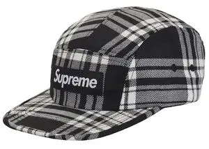 Supreme Lochcarron Camp Cap - Black