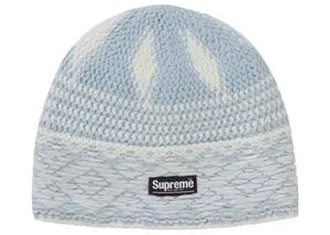 Supreme Diamond Beanie - Light Blue